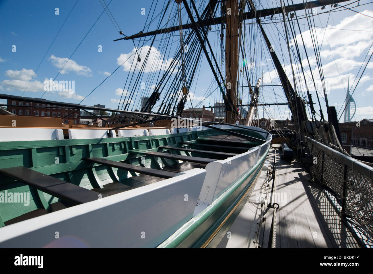 Upper deck hms victory portsmouth hi-res stock photography and images ...
