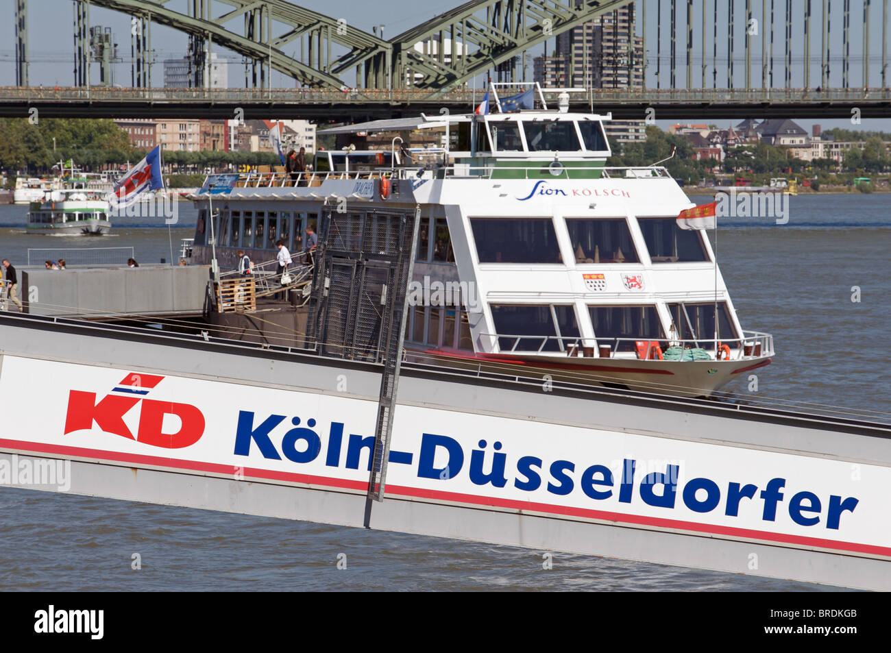 Rhine cruise ship, Cologne, Germany Stock Photo - Alamy