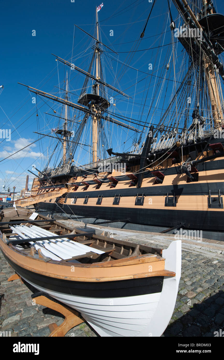 HMS Victory, Portsmouth Historic Dockyard, England, UK Stock Photo - Alamy