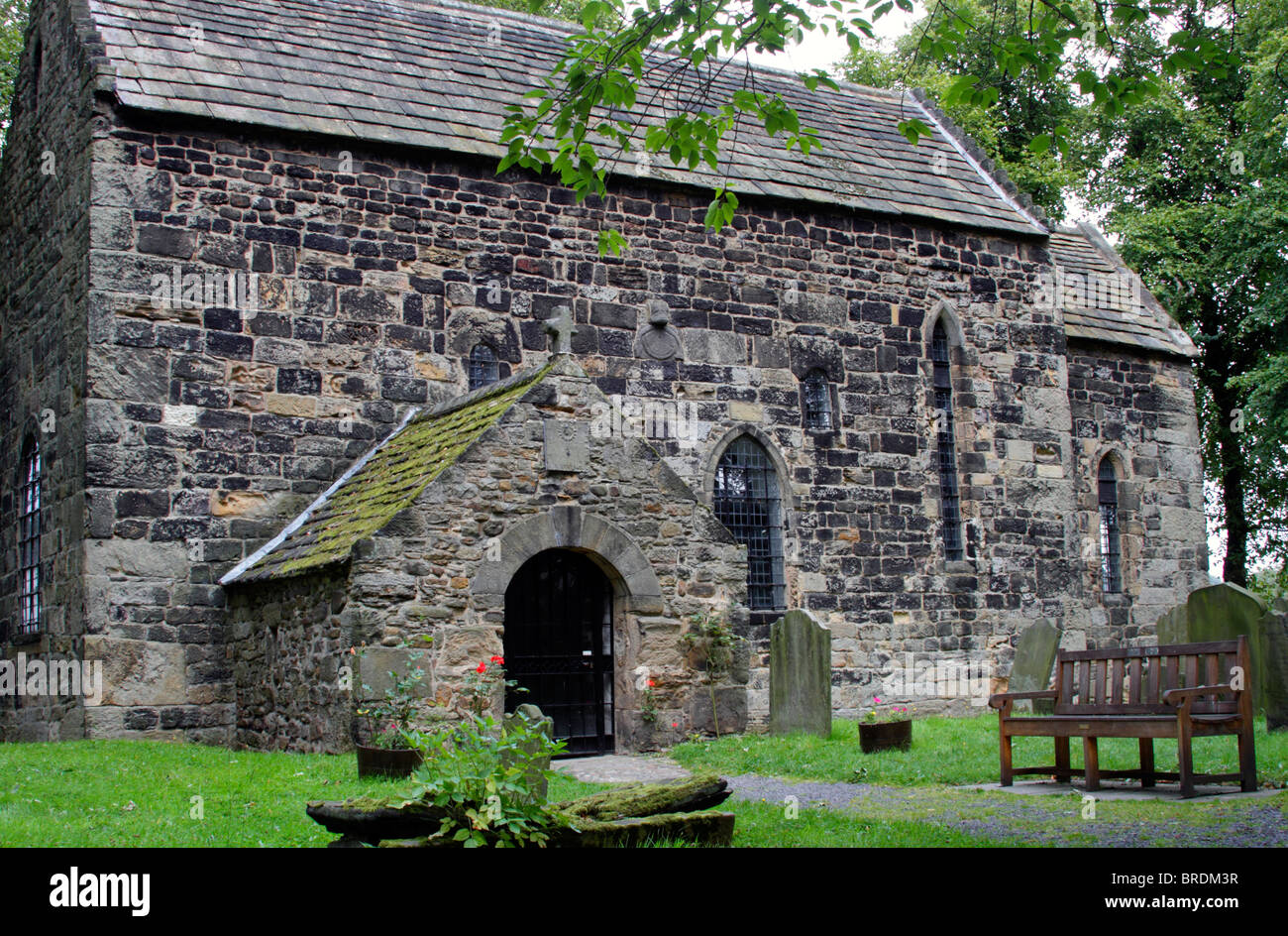 Escomb Saxon church Stock Photo - Alamy