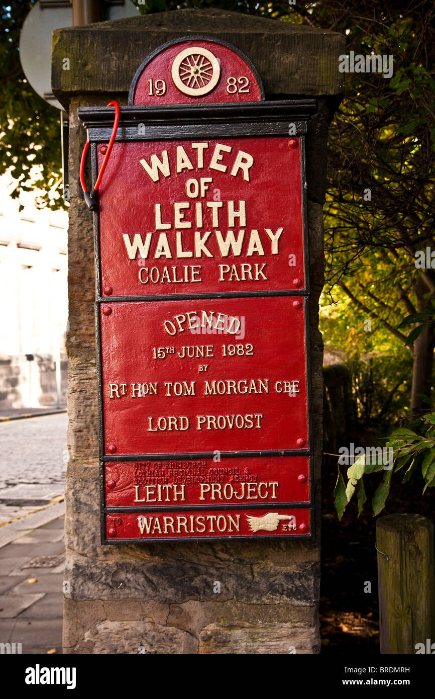 Leith walkway hi-res stock photography and images - Alamy