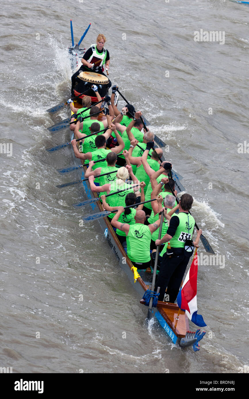 The Great River Race, The Thames, London, UK. September 2010 Stock ...