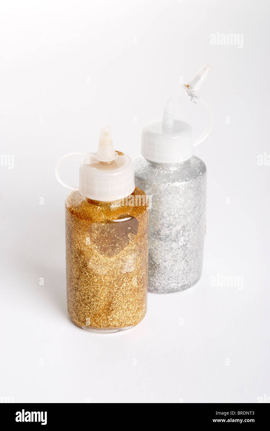 Glitter in containers Stock Photo - Alamy