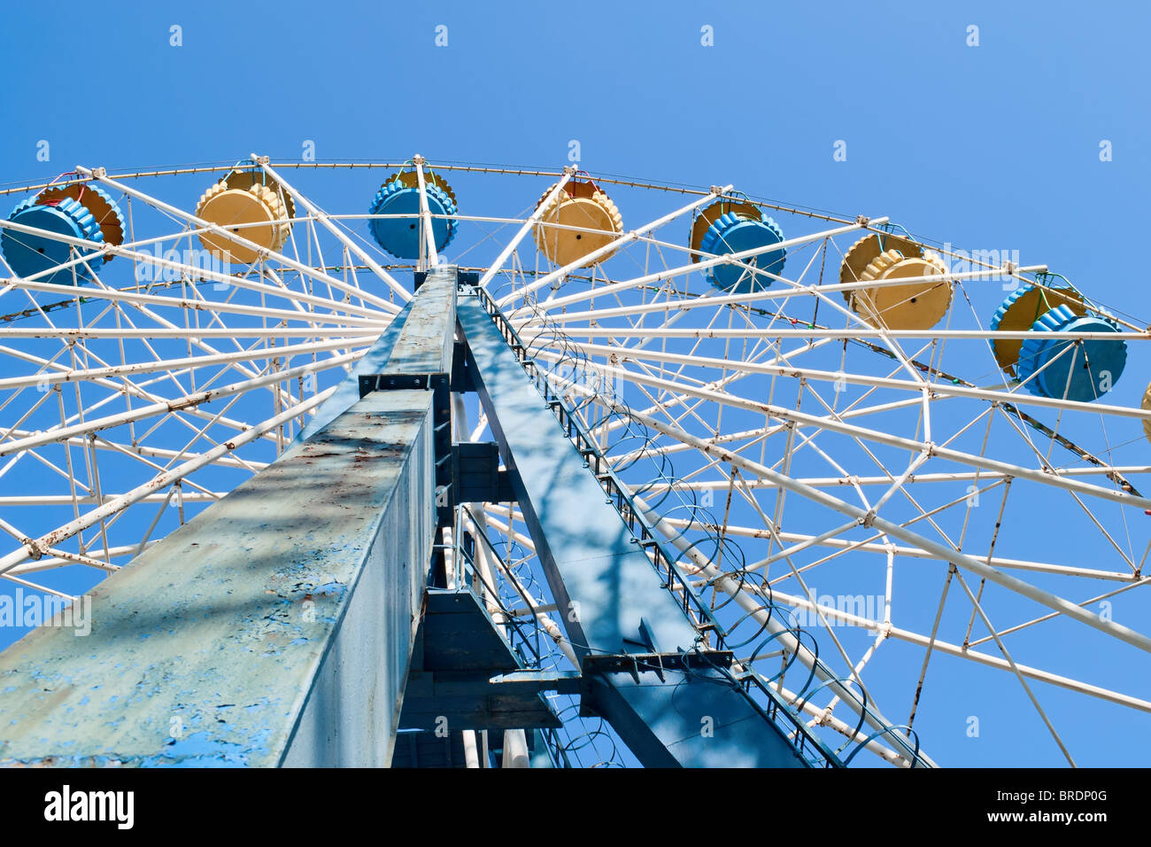 Part of a ferris wheel. Big observation wheel Stock Photo - Alamy