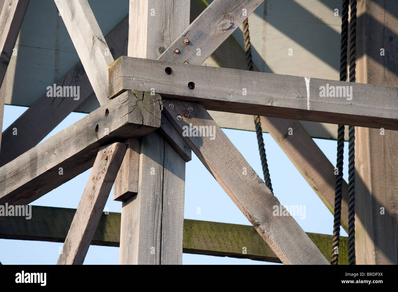 Timber frame tower hi-res stock photography and images - Alamy