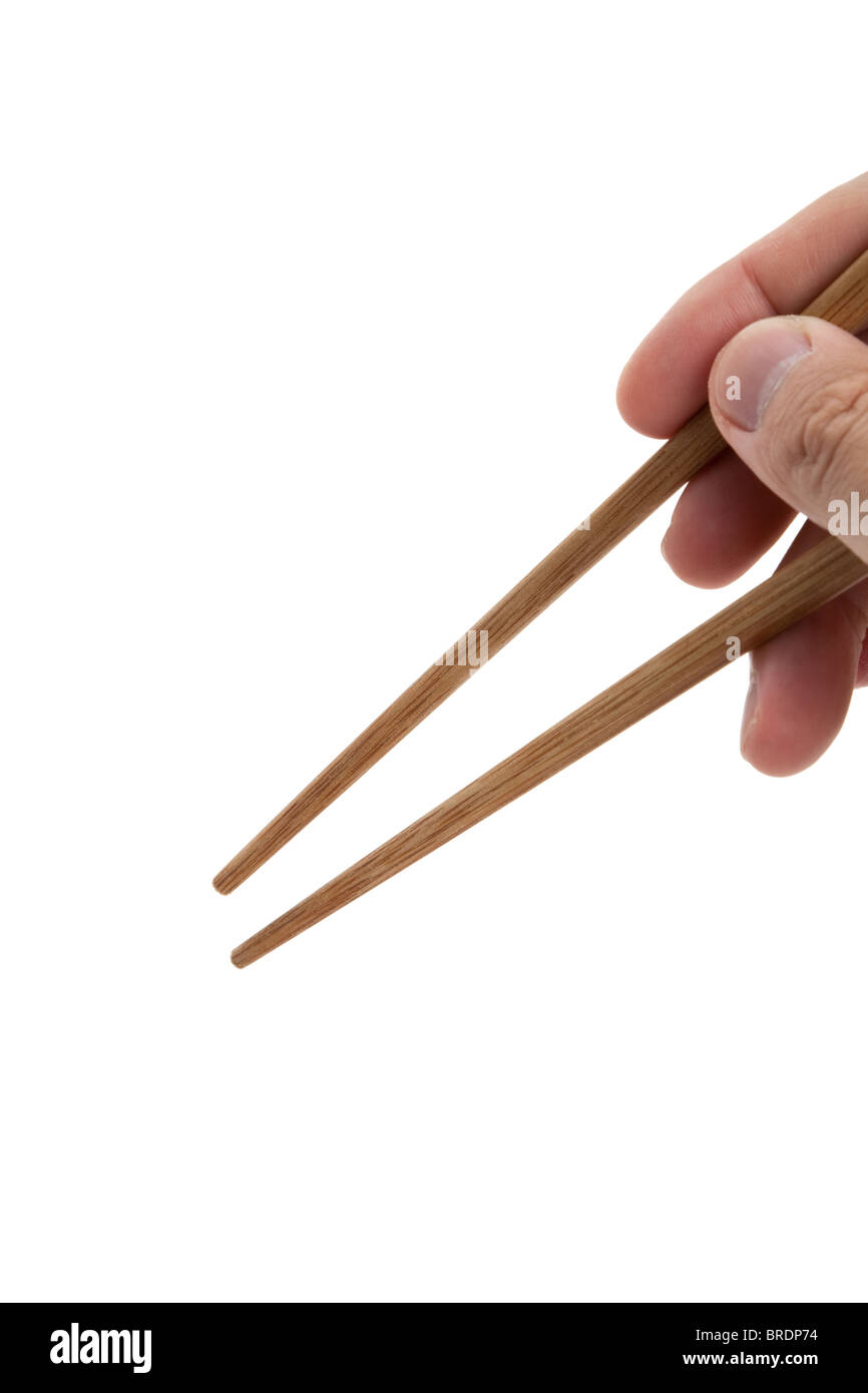 Chopsticks hand hi-res stock photography and images - Alamy