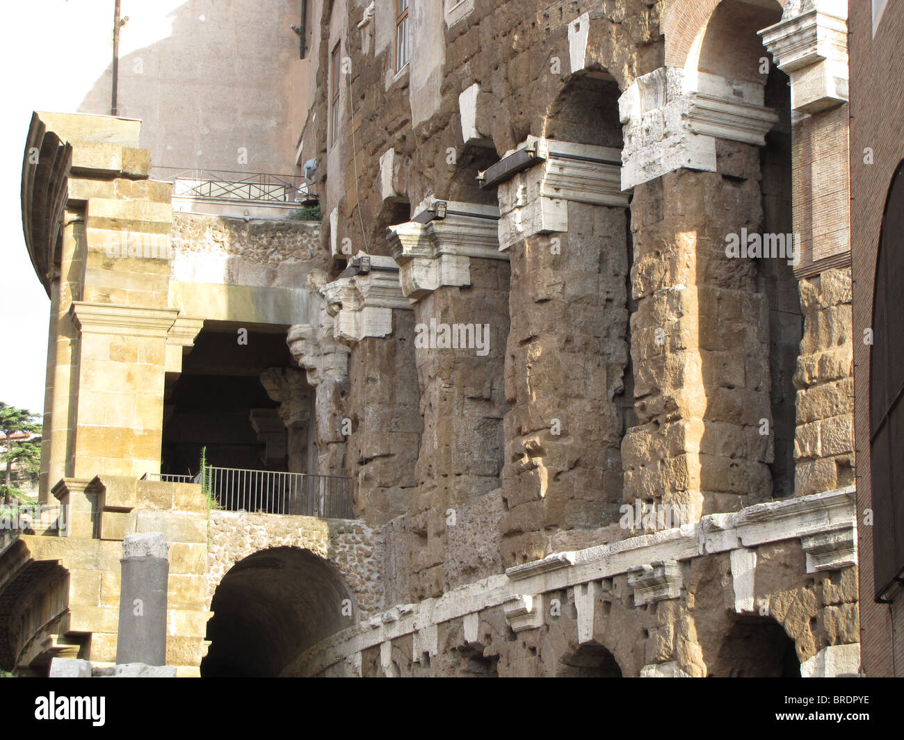 Rome the marcello theater hi-res stock photography and images - Alamy