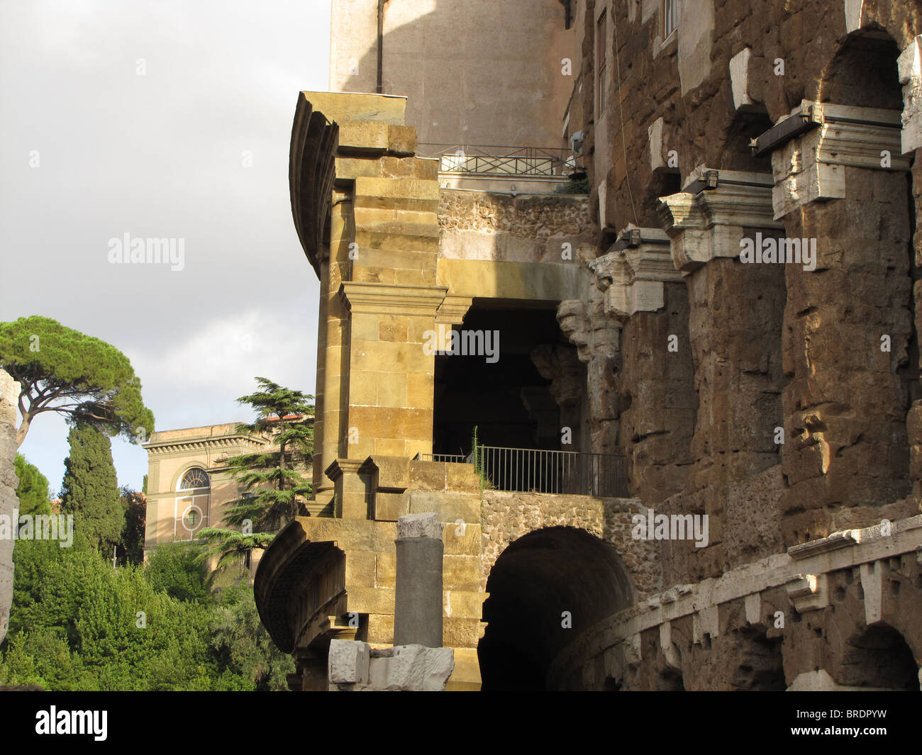 Rome the marcello theater hi-res stock photography and images - Alamy