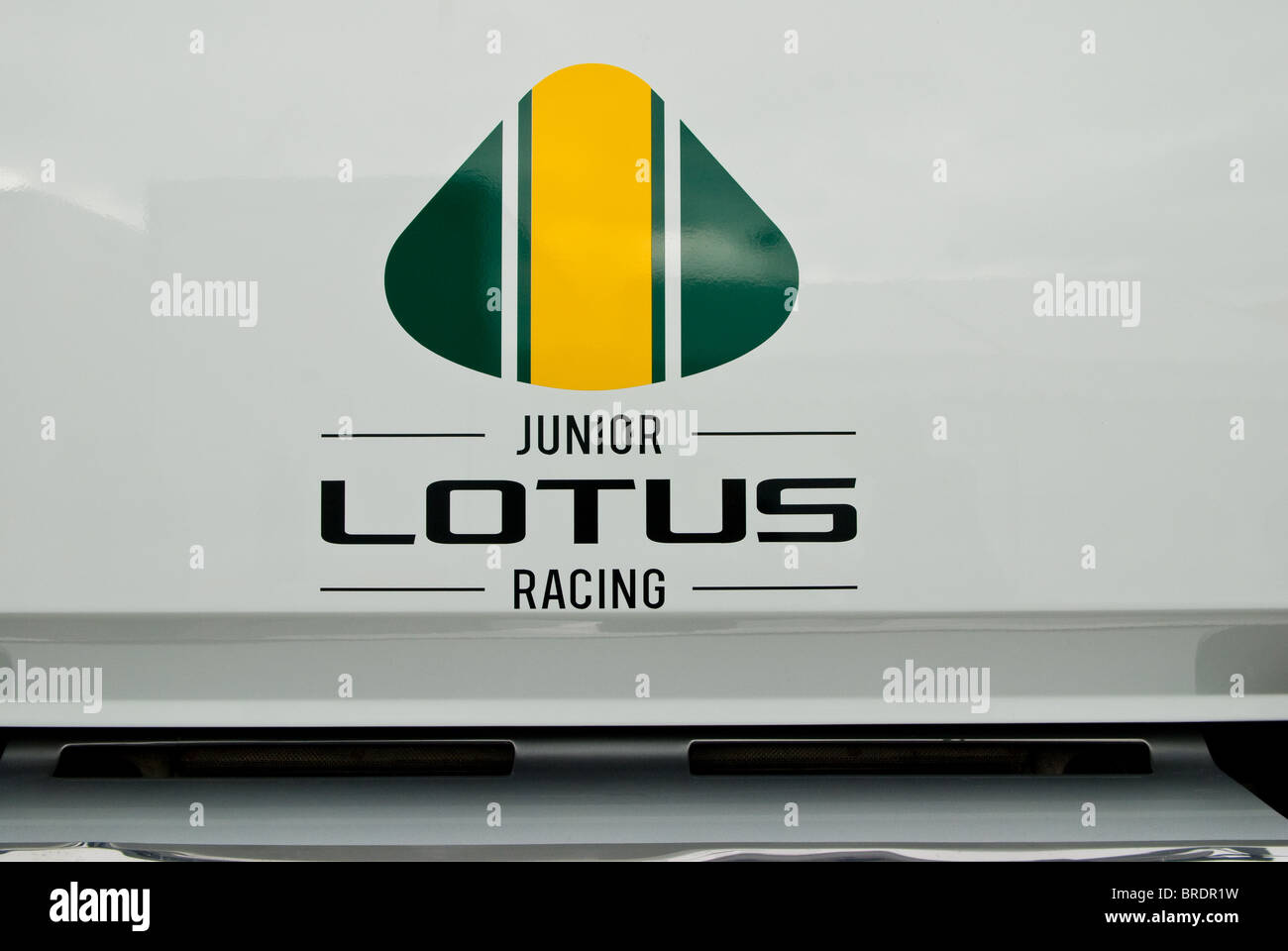 Racing car logo for junior Lotus racing Stock Photo - Alamy