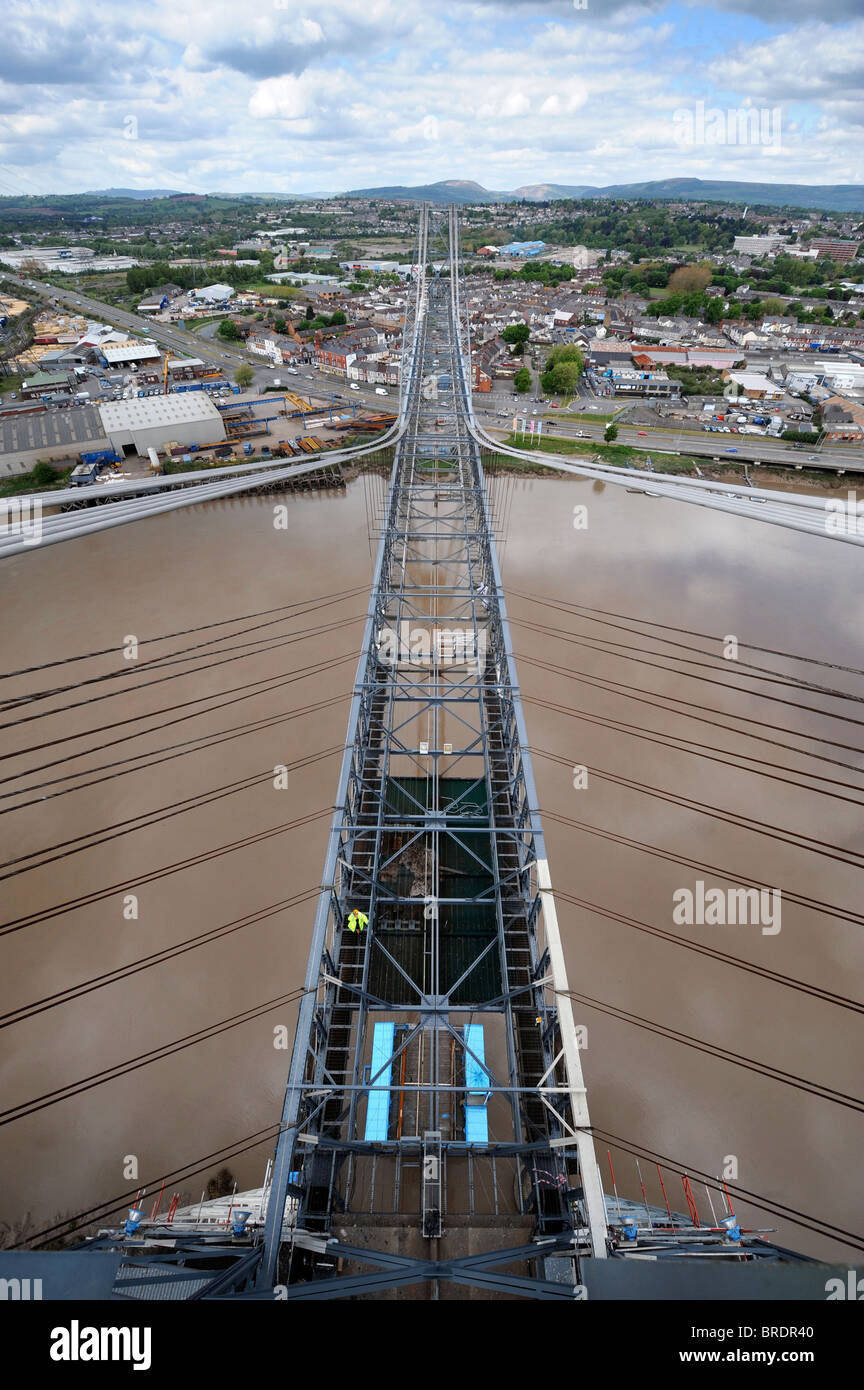 Newport bridge suspension hi-res stock photography and images - Alamy