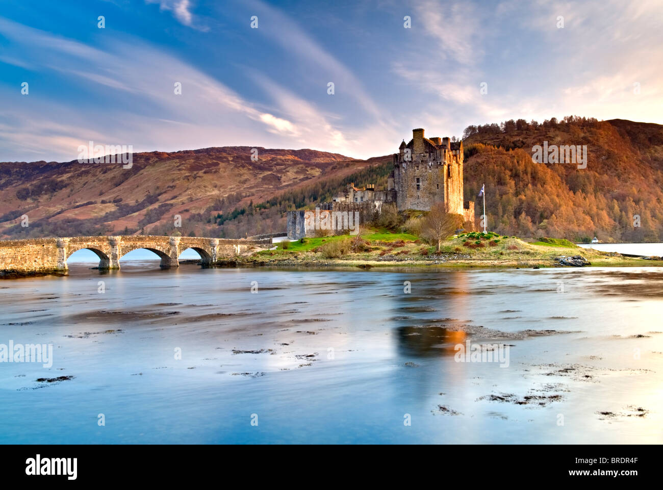 Eilean Donan Castle, Loch Duich, Scottish Highlands, Scotland, UK Stock ...