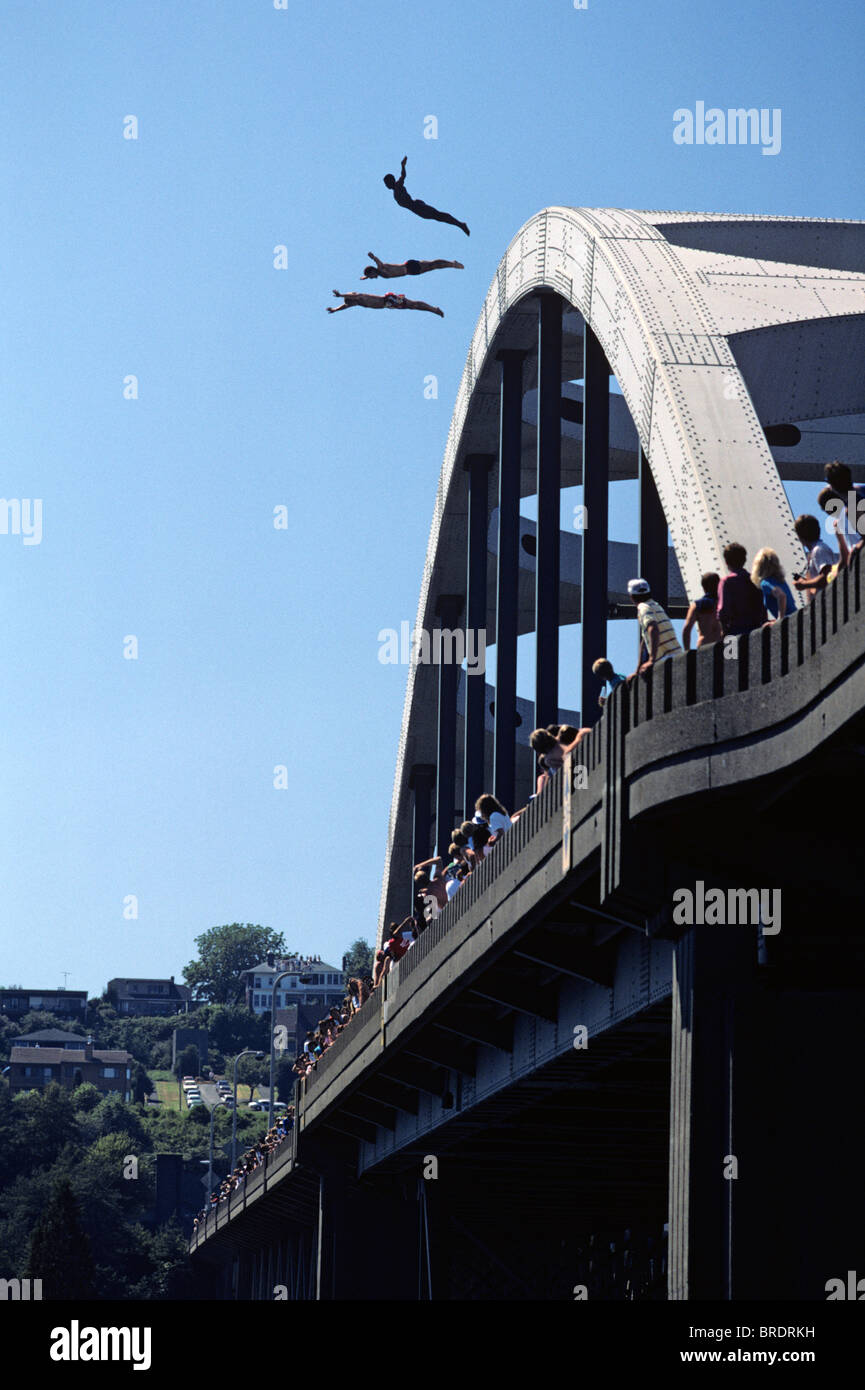 Take the water jump during the 3 hi-res stock photography and images ...