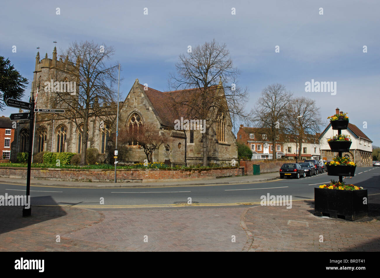 St.Nicholas Church, Alcester, Warwickshire, England Stock Photo - Alamy