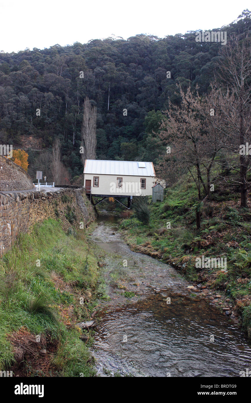 WALHALLA FIRE STATION VICTORIA AUSTRALIA BDA Stock Photo - Alamy