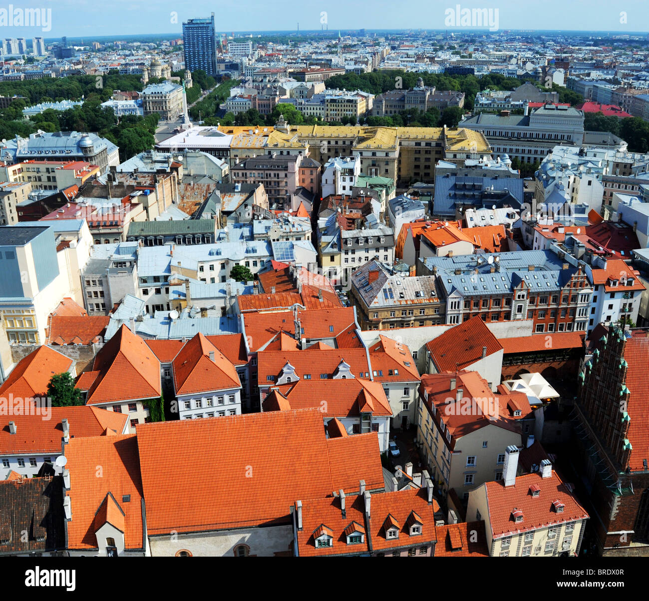Medieval town birds eye view hi-res stock photography and images - Alamy