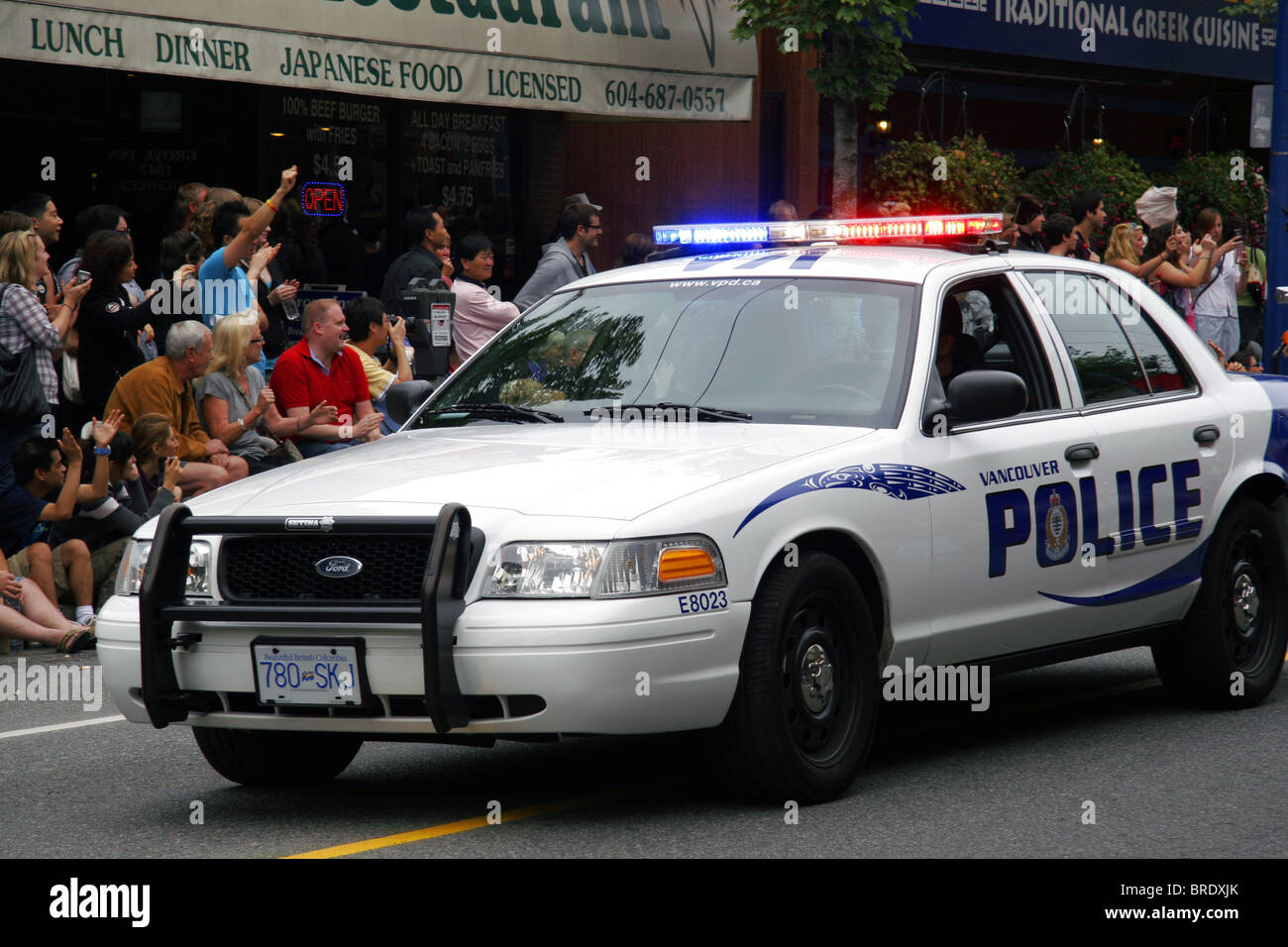 Vancouver Police Department car Stock Photo - Alamy