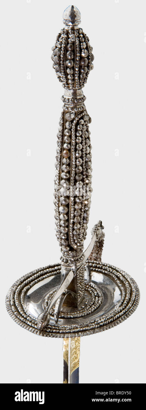 A splendid French steel small-sword, Paris, circa 1800 Triangular ...