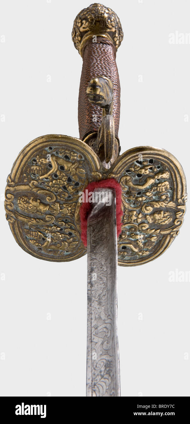 An officer's small-sword, Saxony(?), circa 1700 Hollow-triangular ...