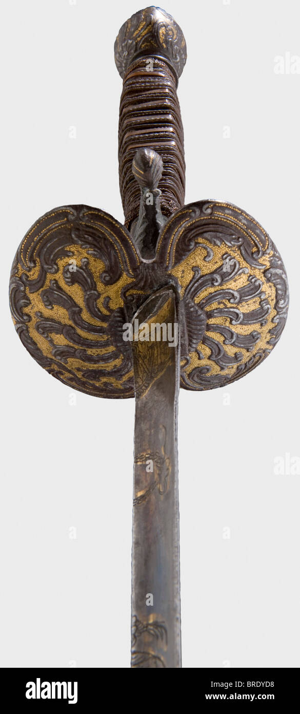 A french iron small sword hi-res stock photography and images - Alamy