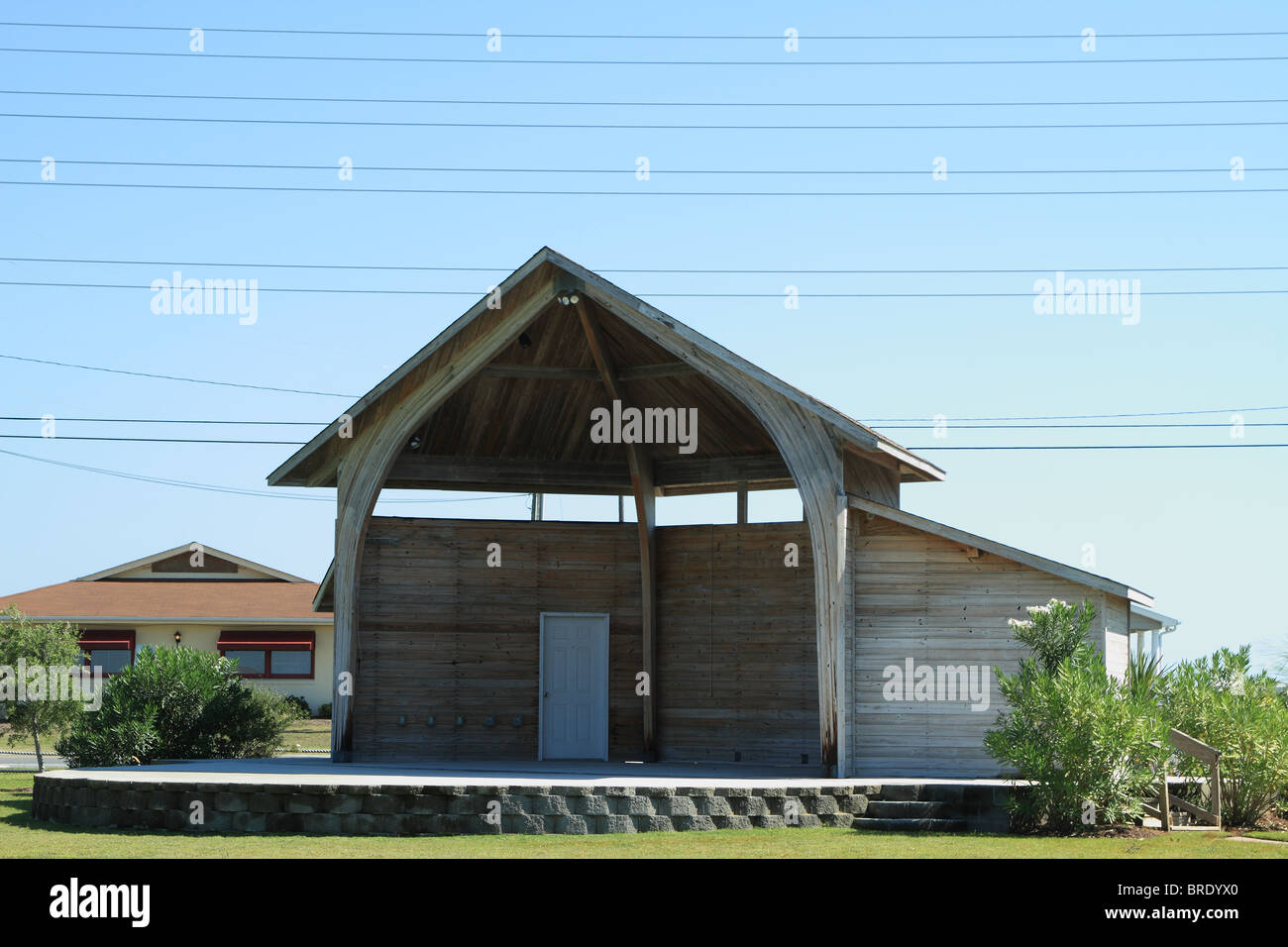 Amphitheater wood performance stage hi-res stock photography and images ...