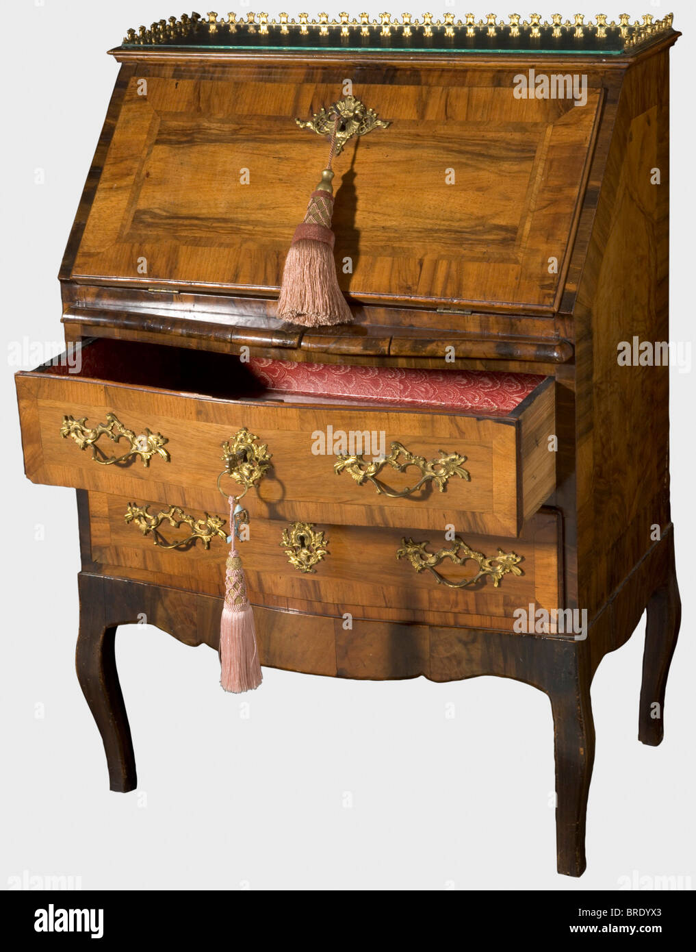 A secrétaire from one the closets, probably Gambs Workshop, Saint ...