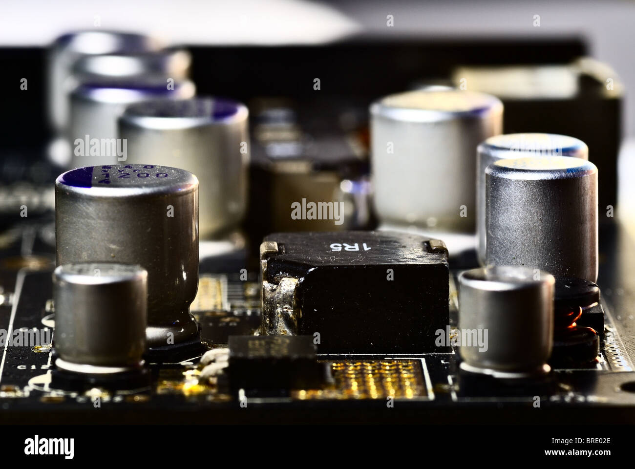 An macro photograph of a nvidia graphics card Stock Photo - Alamy