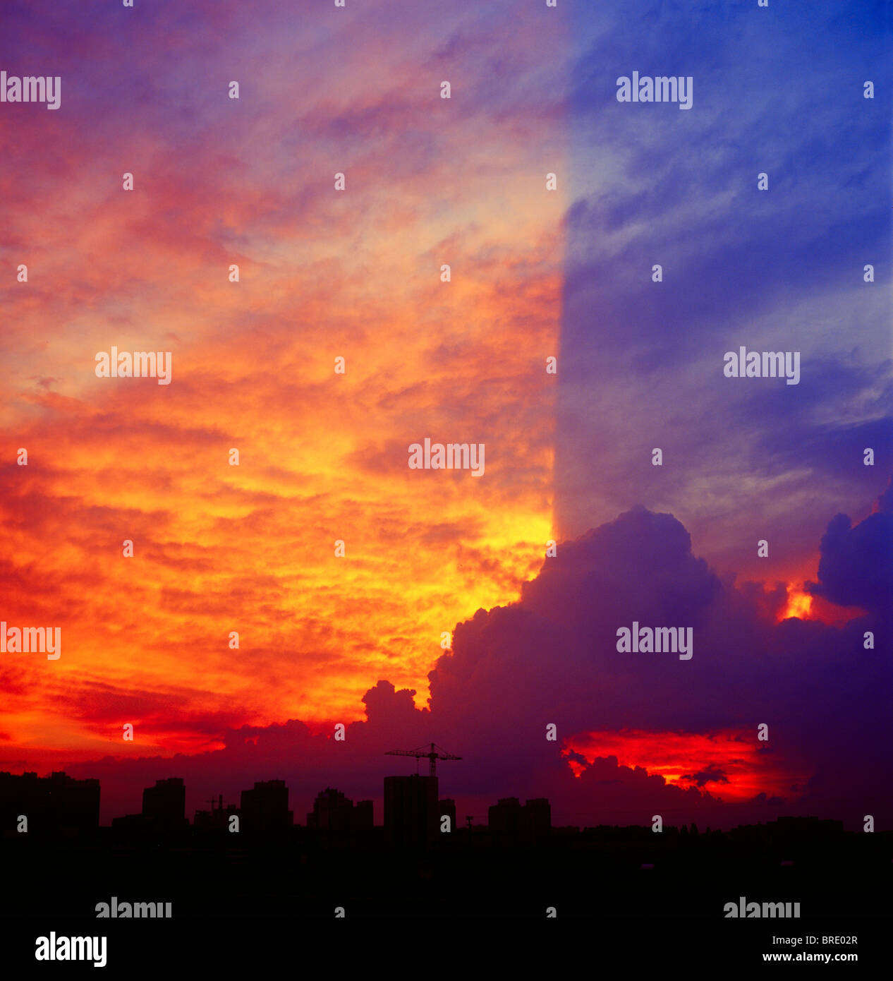 Mystical sunset hi-res stock photography and images - Alamy
