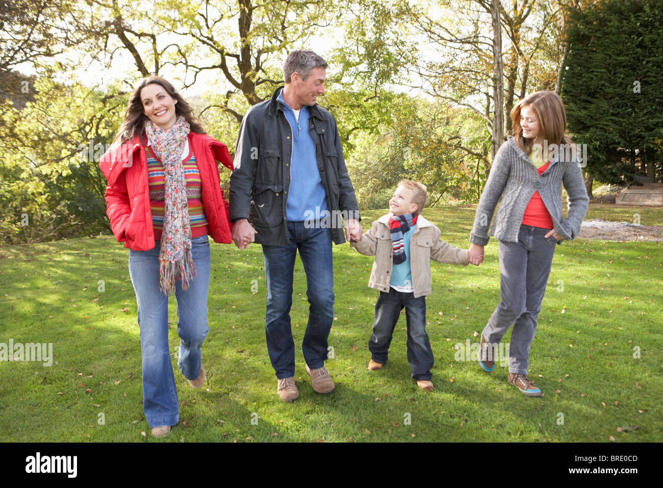 Through park hi-res stock photography and images - Alamy