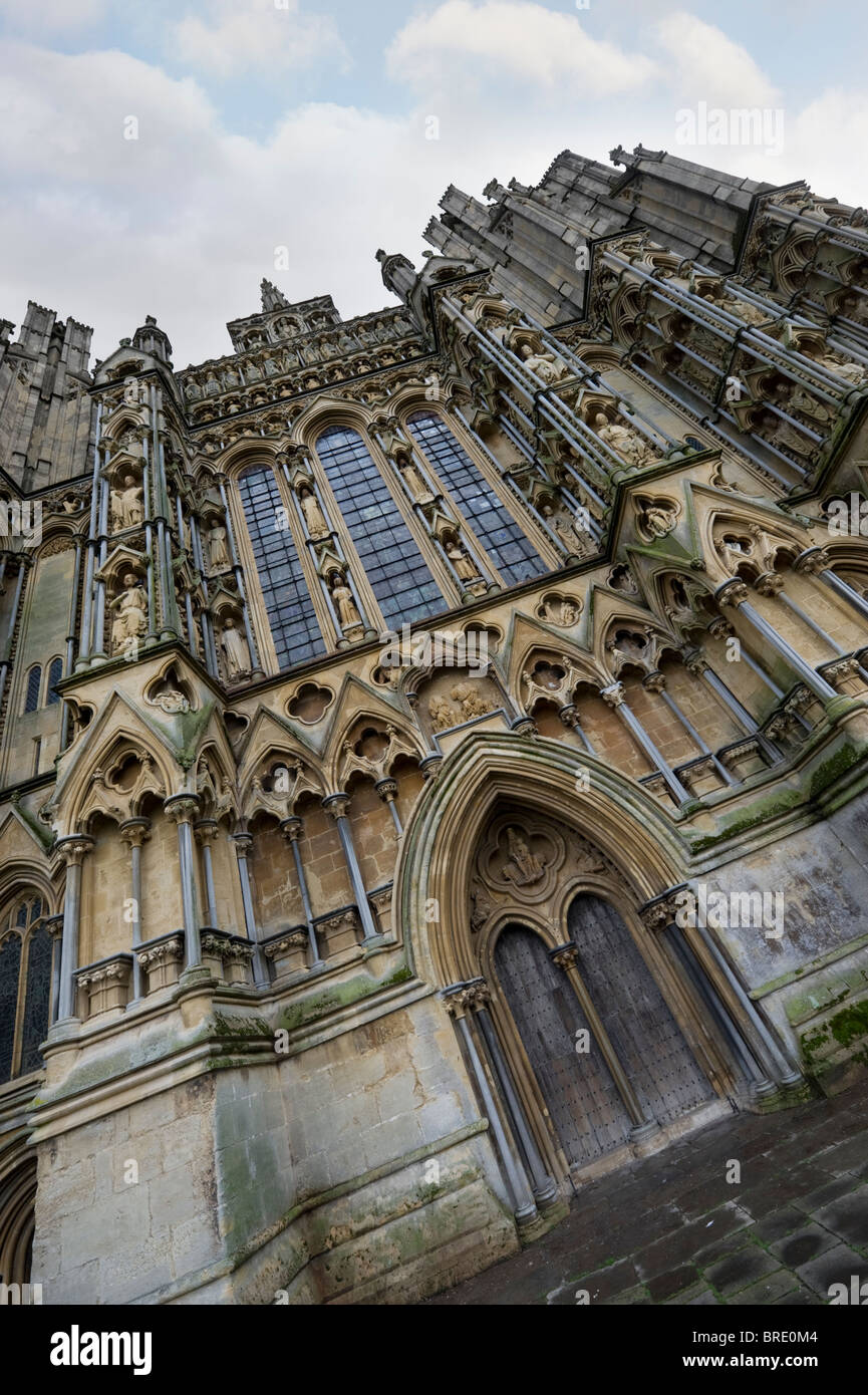Wells town centre somerset hi-res stock photography and images - Alamy
