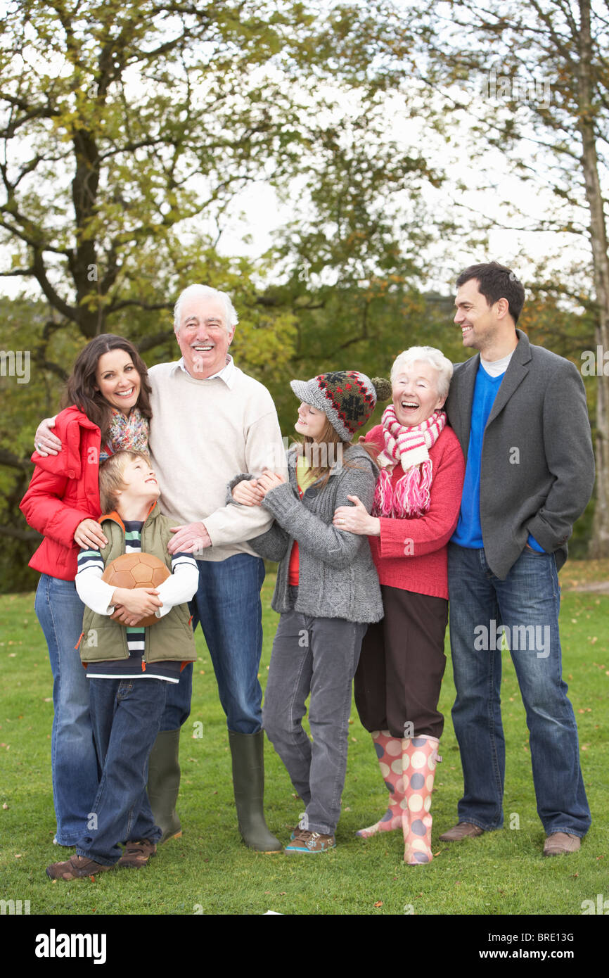 Happy extended family having hi-res stock photography and images - Alamy