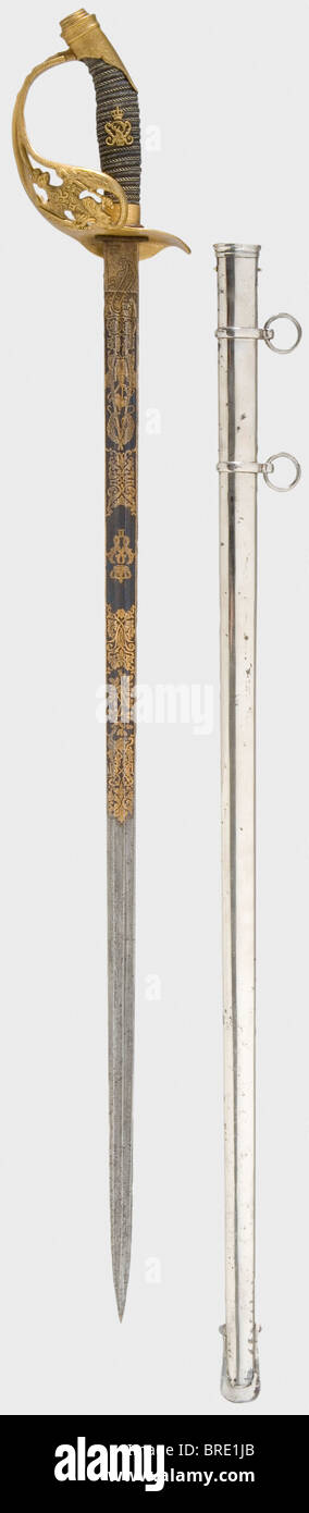 An infantry sword as first prize for outstanding marksmanship 1902 ...