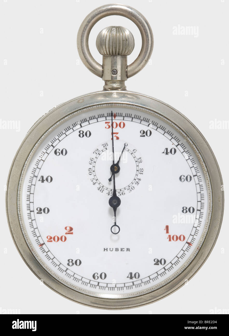 A German navy stop watch, for the measurement of sound travel time ...