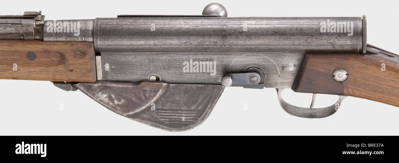 A self-loading rifle R.S.C. mod. 1917, ("Lebel automatique"), calibre 8 ...