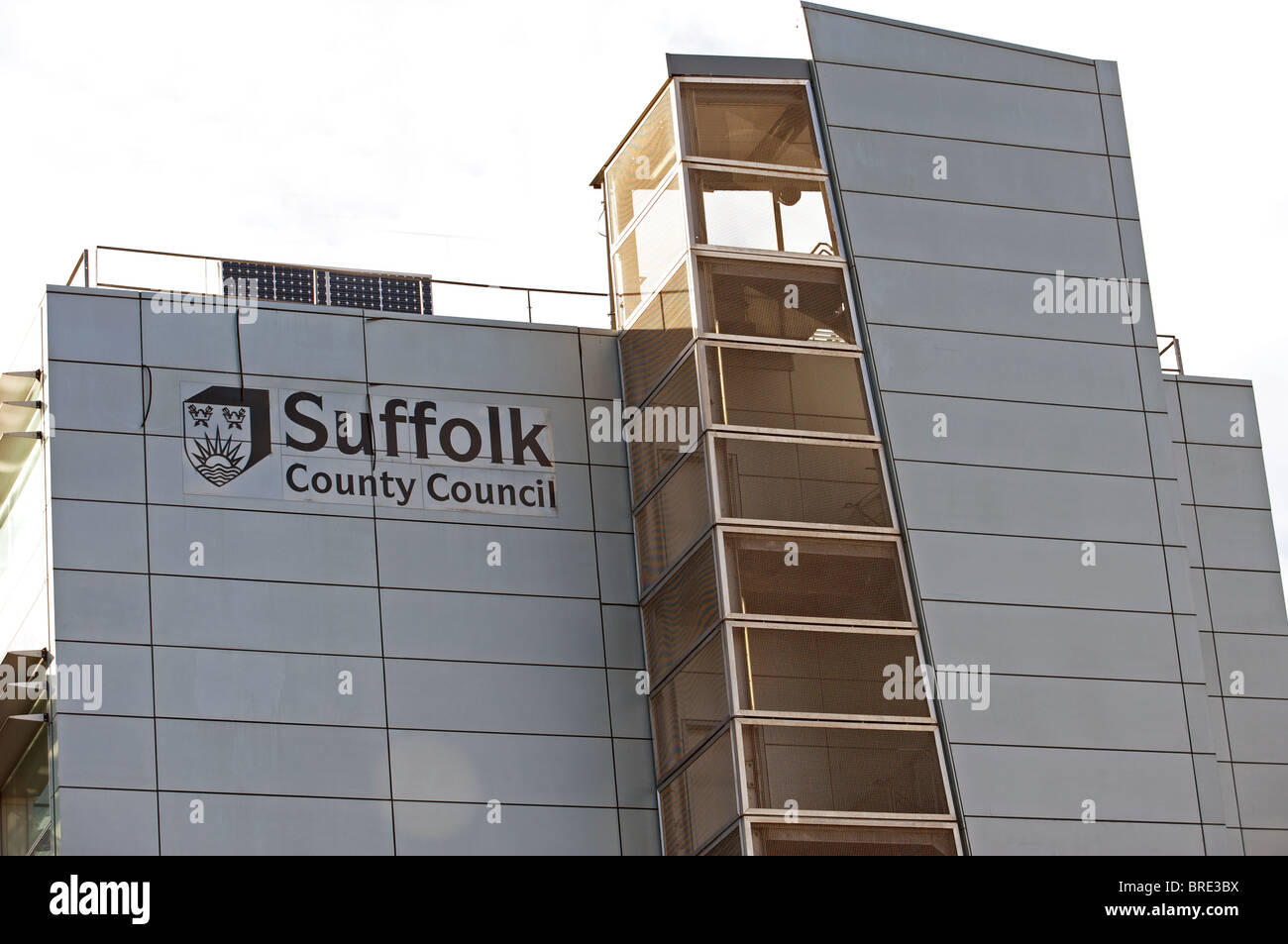 Suffolk County Council headquarters, Ipswich, Suffolk, England Stock ...