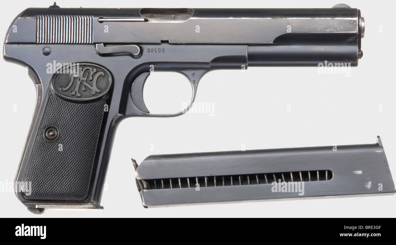A FN mod. 1903 with detachable stock, calibre 9 mm long, no. 38196 ...