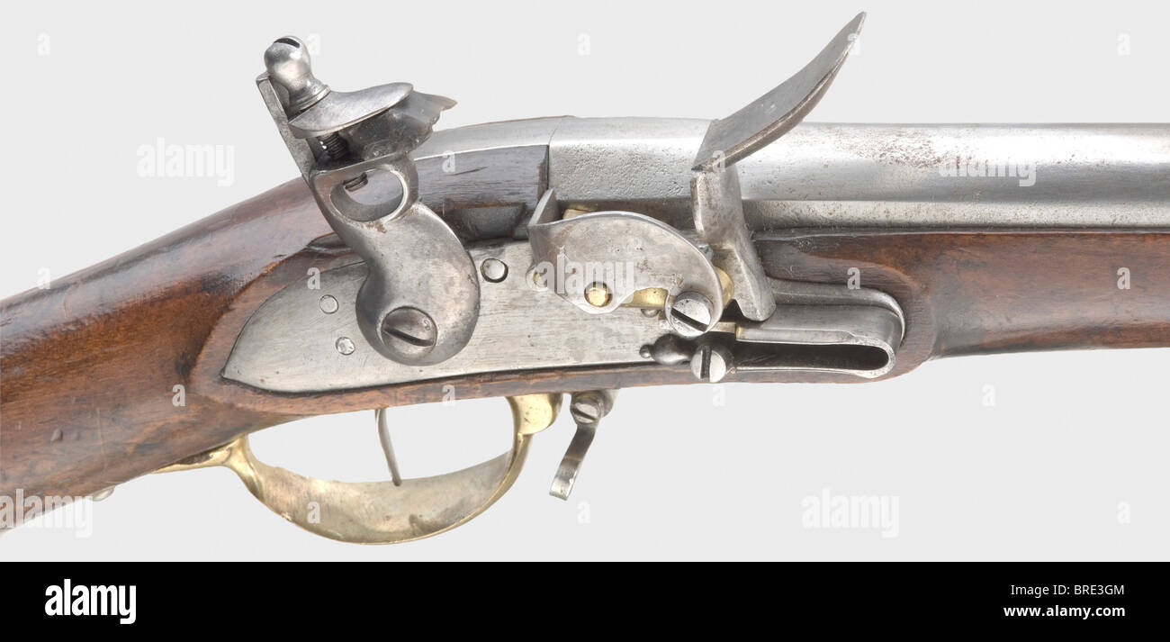 A cadet musket, patterned after the model 1809 infantry musket. Round ...