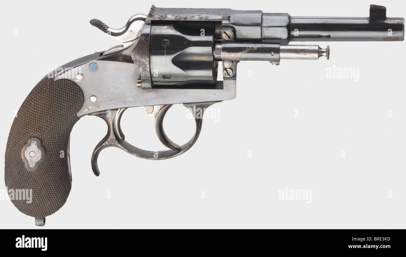An Officer's Reichsrevolver Dreyse mod. 83 with double trigger and ...