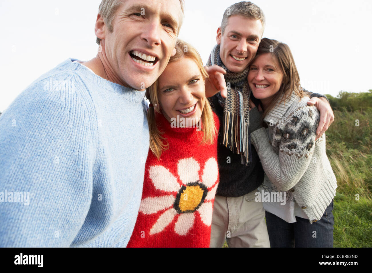Group people walk together hi-res stock photography and images - Alamy