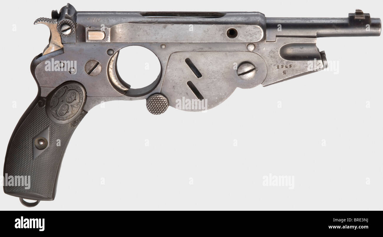 Bergmann mod 1896 no calibre hi-res stock photography and images - Alamy