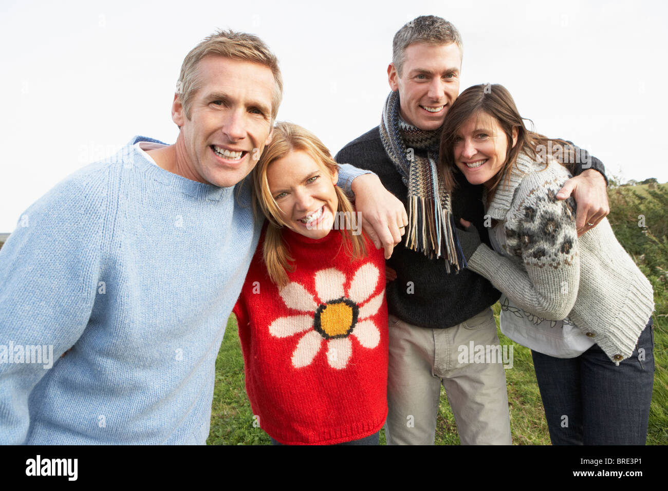 Group friends on walk hi-res stock photography and images - Alamy