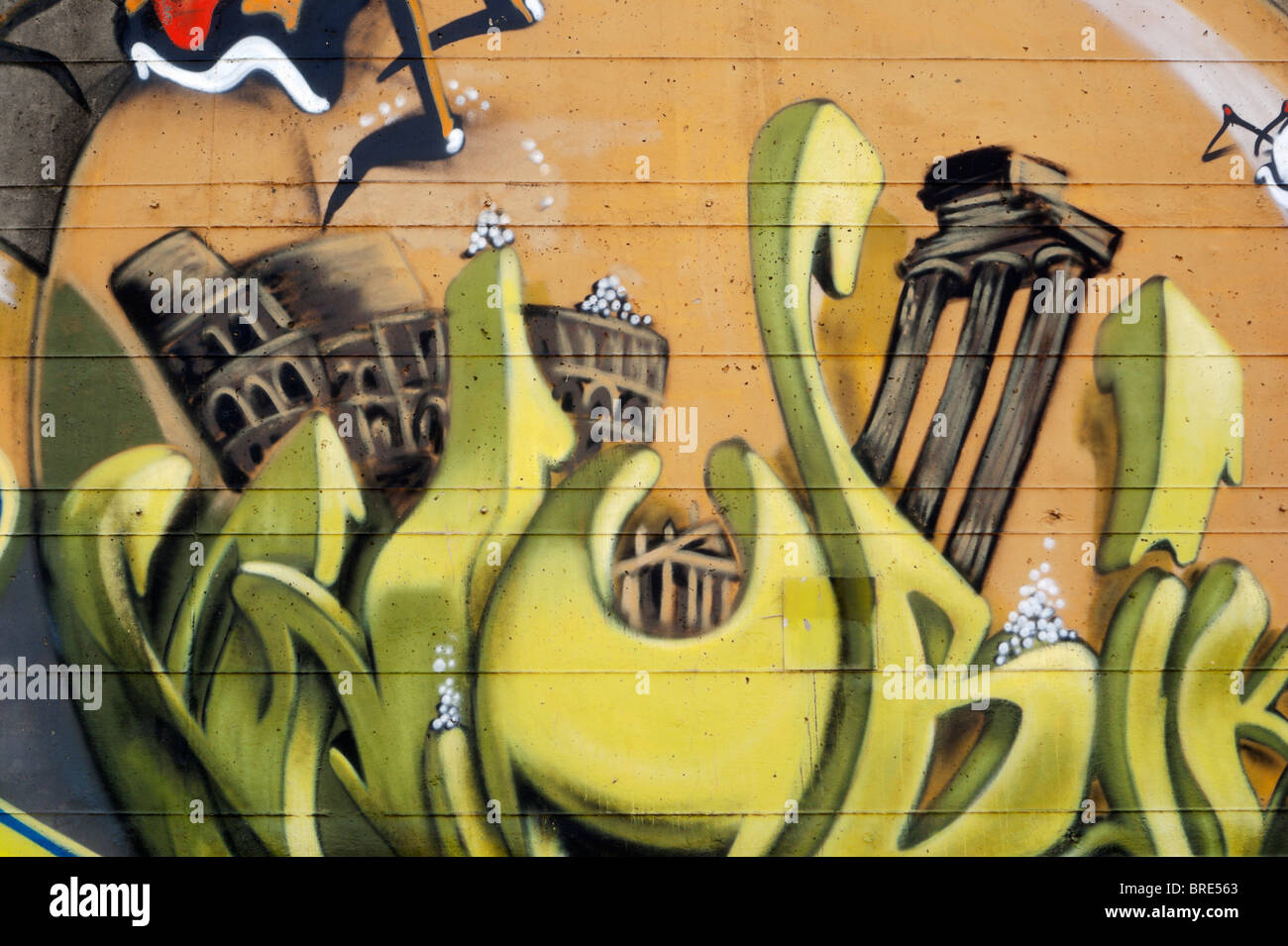 Graffiti roma hi-res stock photography and images - Alamy
