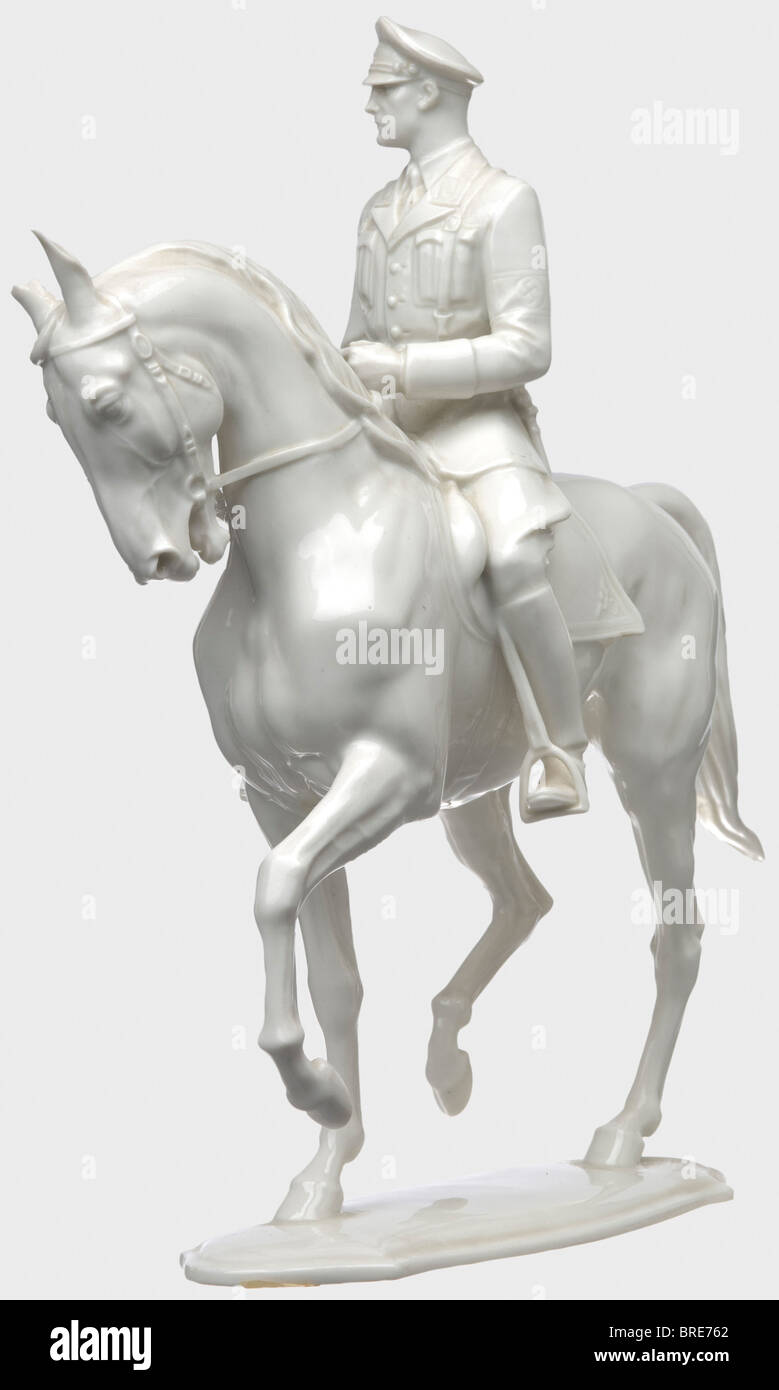 An SS-Rider, Allach Porcelain Factory Design by Prof. Theodor Kärner ...