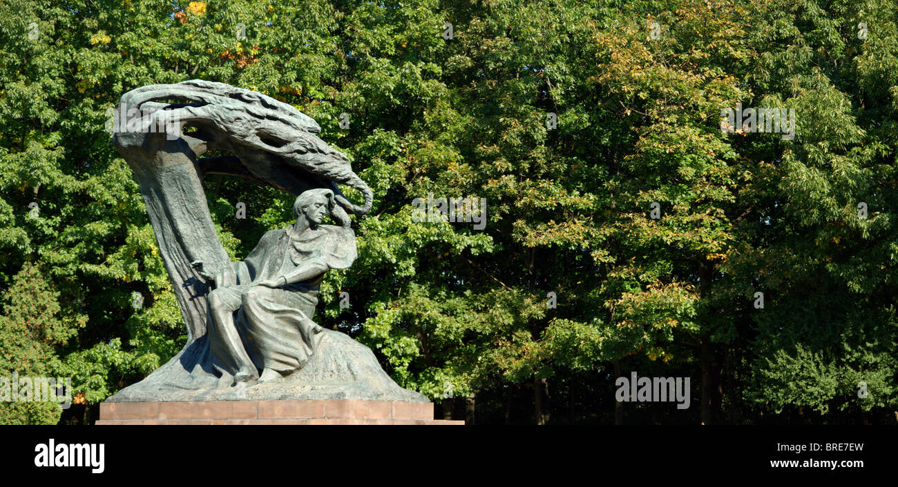 Frederic Chopin monument in Warsaw, Poland Stock Photo - Alamy