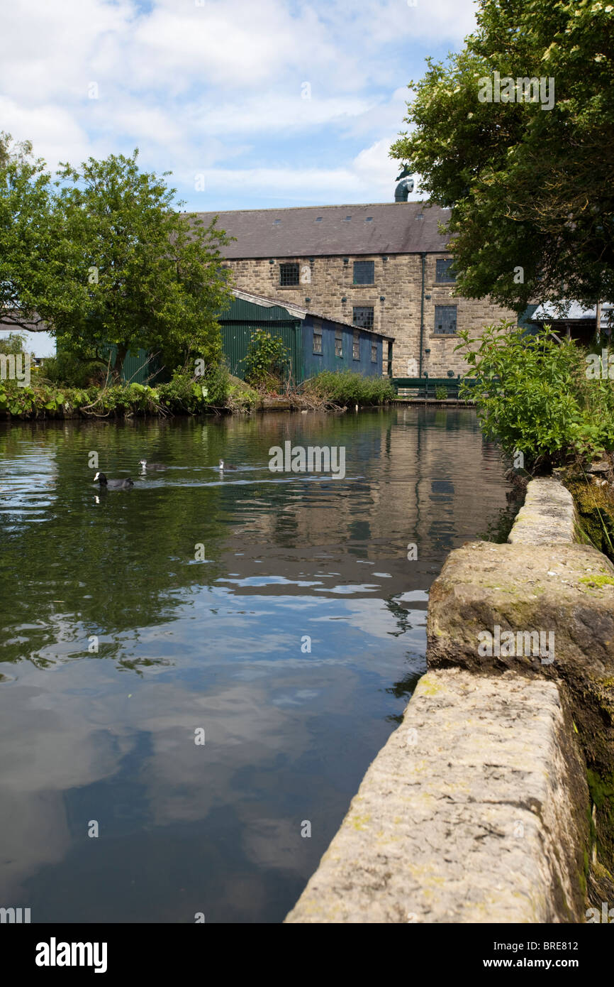 Caudwell's Mill, Rowsley, a working 19th century flour mill on the ...