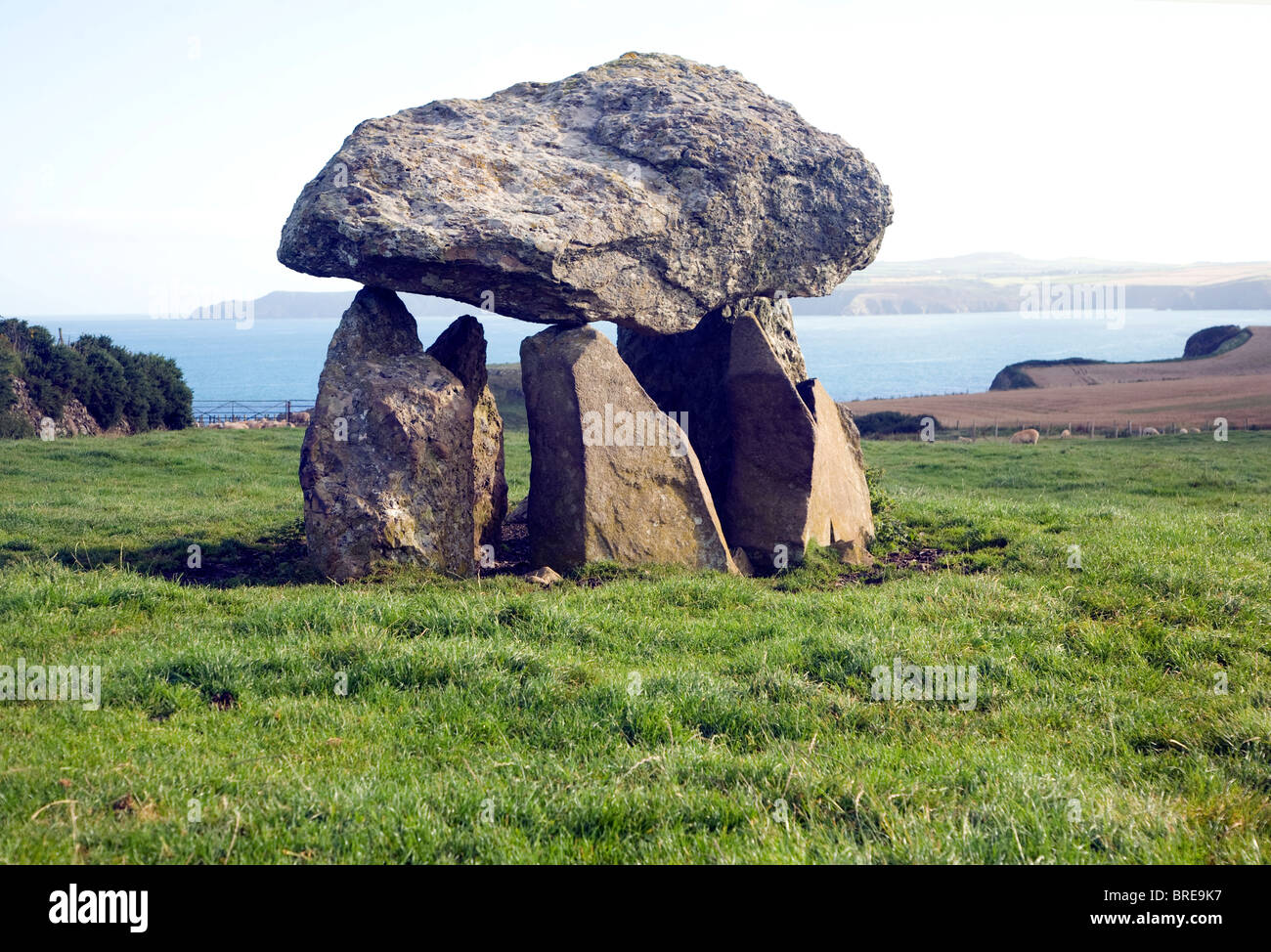 Carreg Samson chambered tomb, near Abercastle, Pembrokeshire, Wales ...