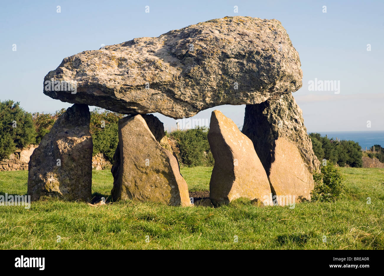 Carreg Samson chambered tomb, near Abercastle, Pembrokeshire, Wales ...