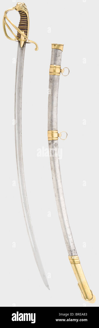 A cavalry officer's sabre, Germany(?), 1st half of the 19th century ...