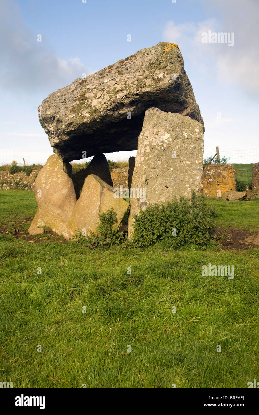 Carreg Samson chambered tomb, near Abercastle, Pembrokeshire, Wales ...