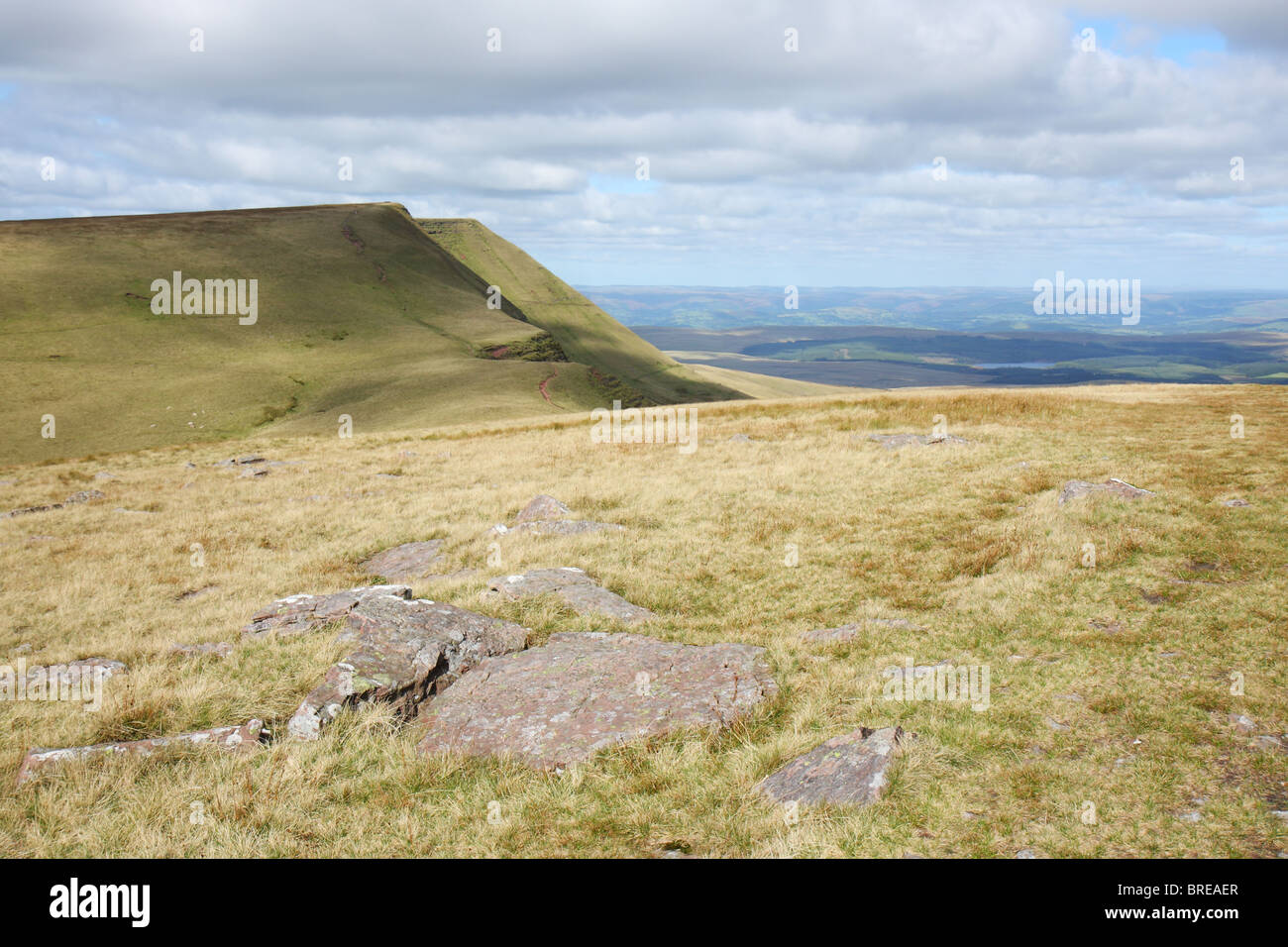 Shot of Fan Brycheiniog in the Brecon Beacons National Park Stock Photo ...