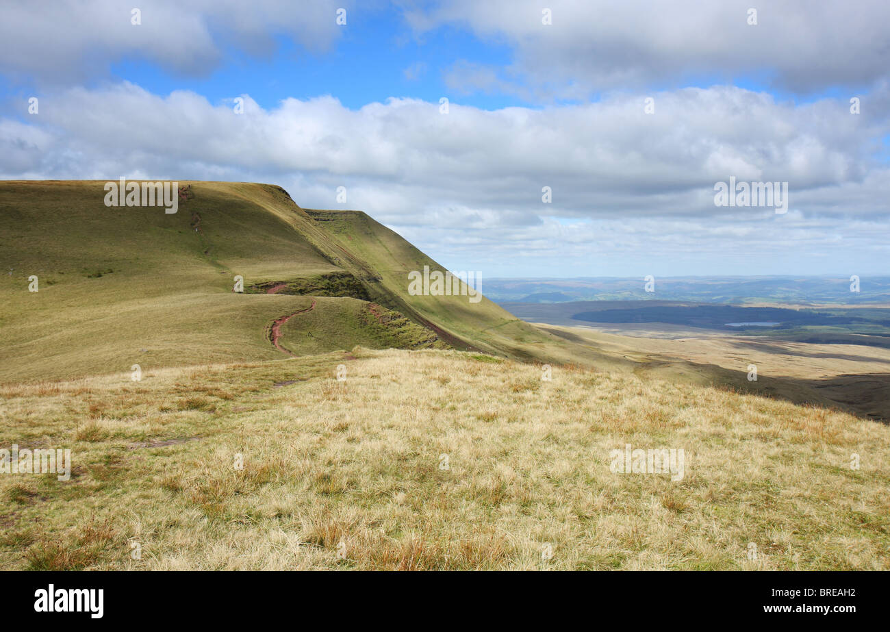 Shot of Fan Brycheiniog in the Brecon Beacons National Park Stock Photo ...